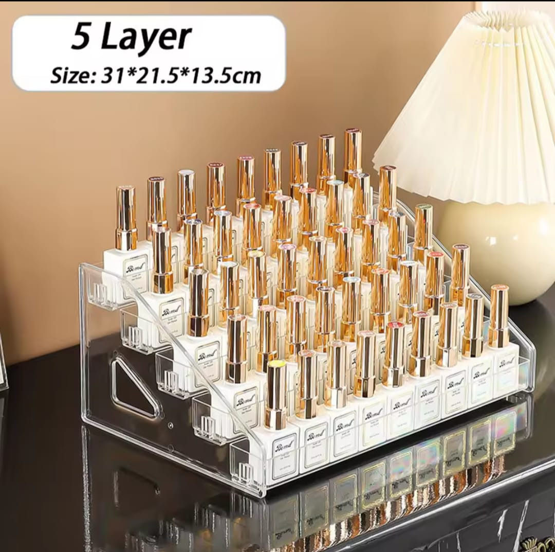 5 Layer multi functional display stand cosmetics display stand